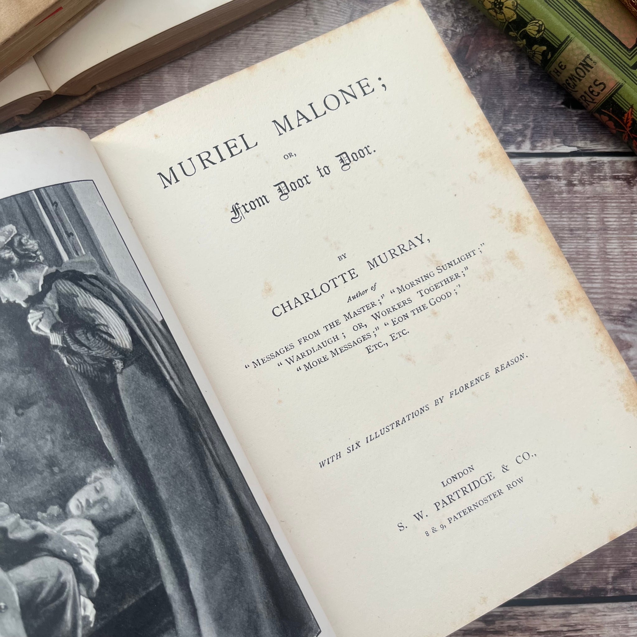 Muriel Malone by Charlotte Murray Beautiful Pictorial Binding – The ...