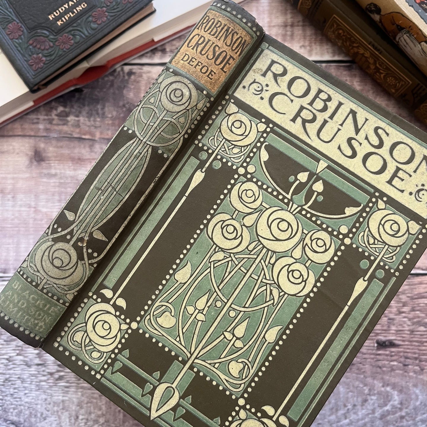 Robinson Crusoe by Daniel Defoe Ethel Larcombe Binding – The Vintage ...